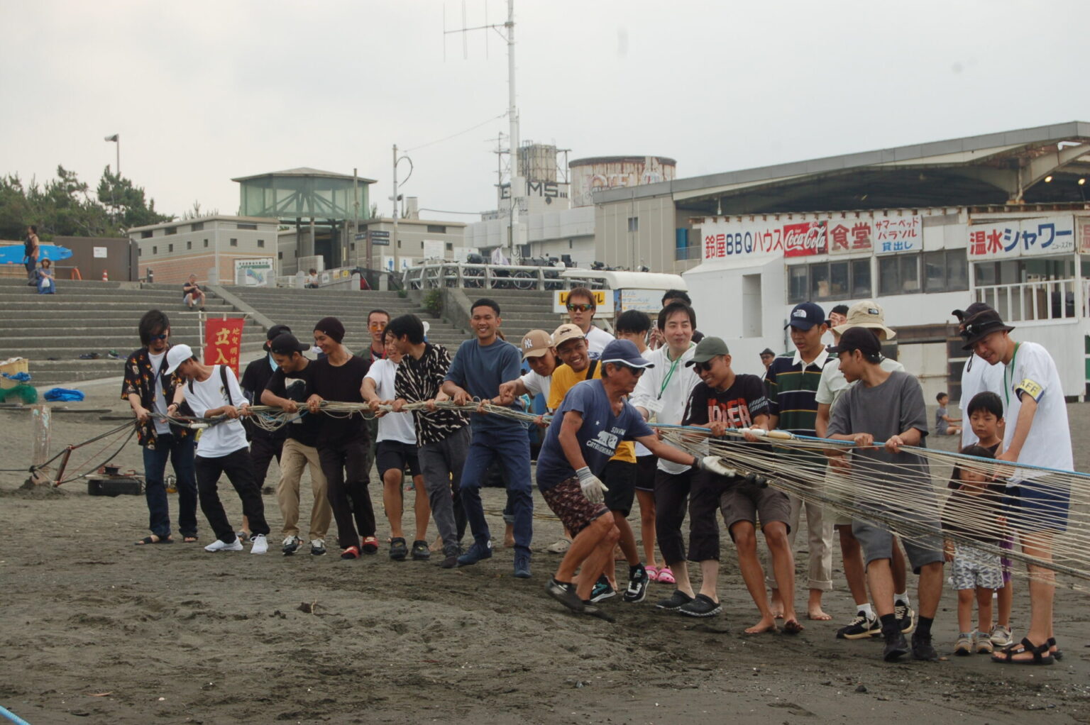 本社地区 地引網＆バーベキュー｜株式会社 湘南ユニテック